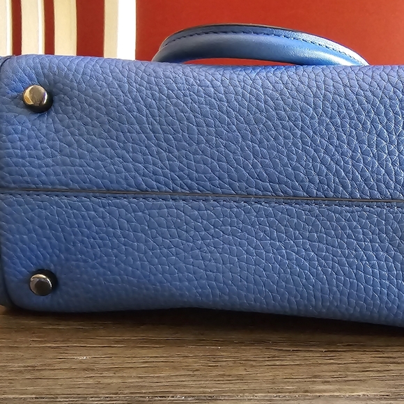 Coach | Bags | Coach Small Blue Purse | Poshmark